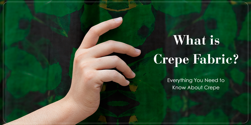 Everything You Need to Know About Crepe Fabric | fabricbysinghanias